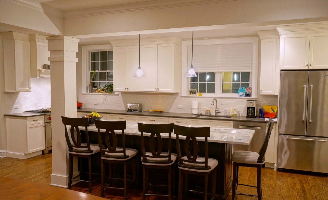 Overlay kitchen cabinet doors