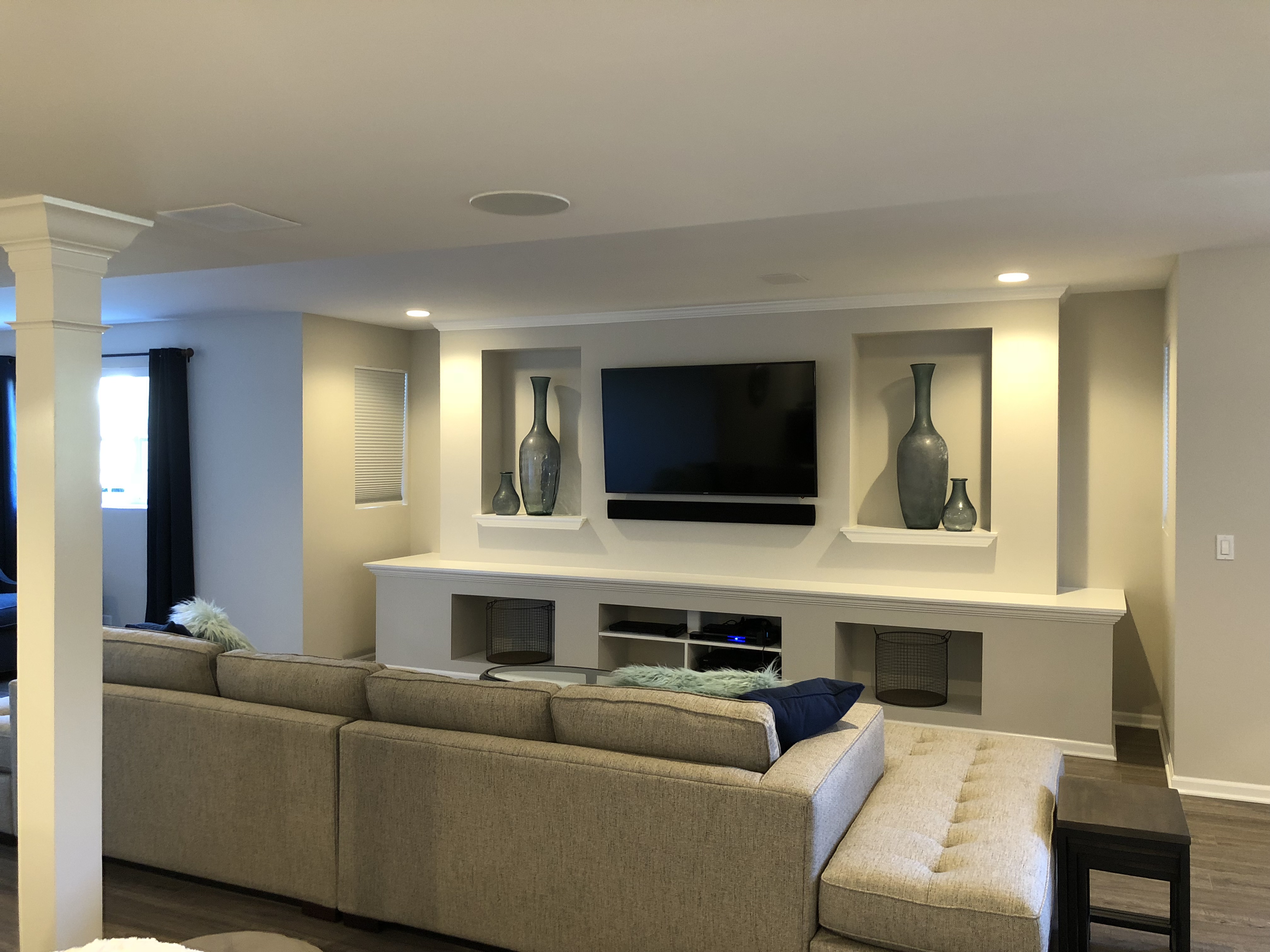 Light and Bright Basement