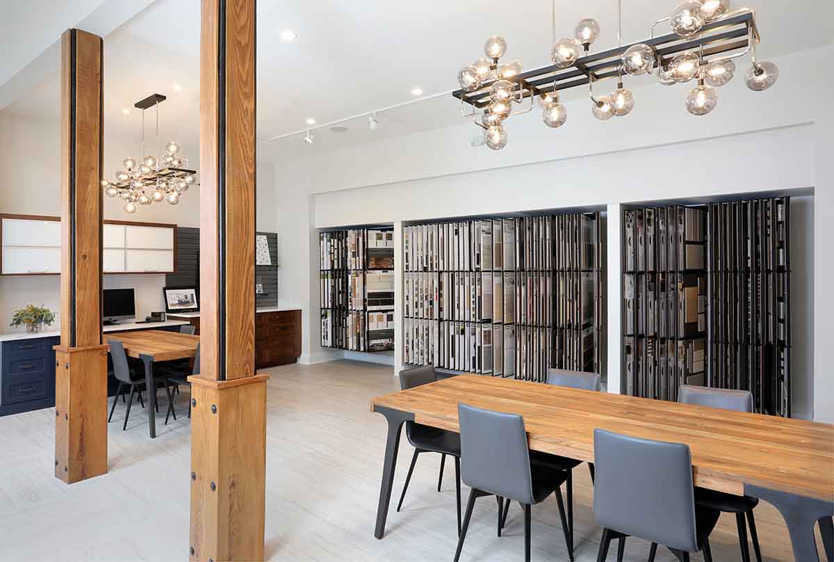 Celebrating the Building’s History in our North Shore Design Studio